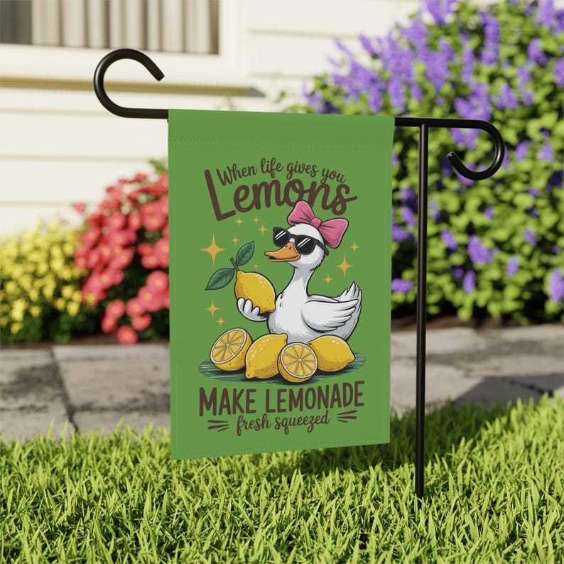 Summer/lemons Garden & House Banner - Etsy