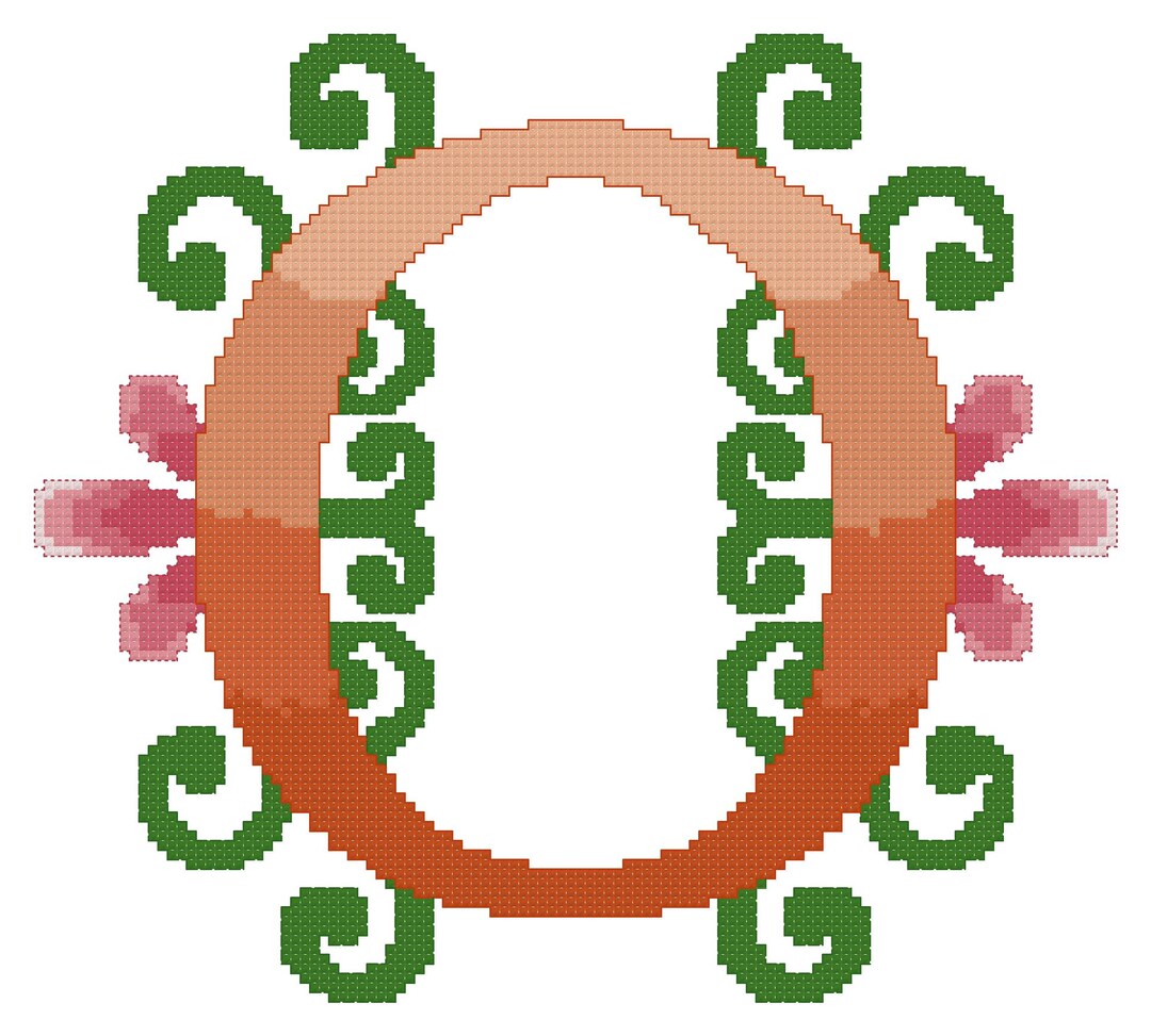 Alphabet Monogram Letter O - Etsy