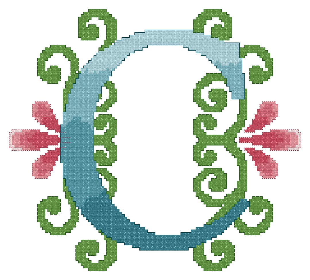 Alphabet Monogram Letter C - Etsy