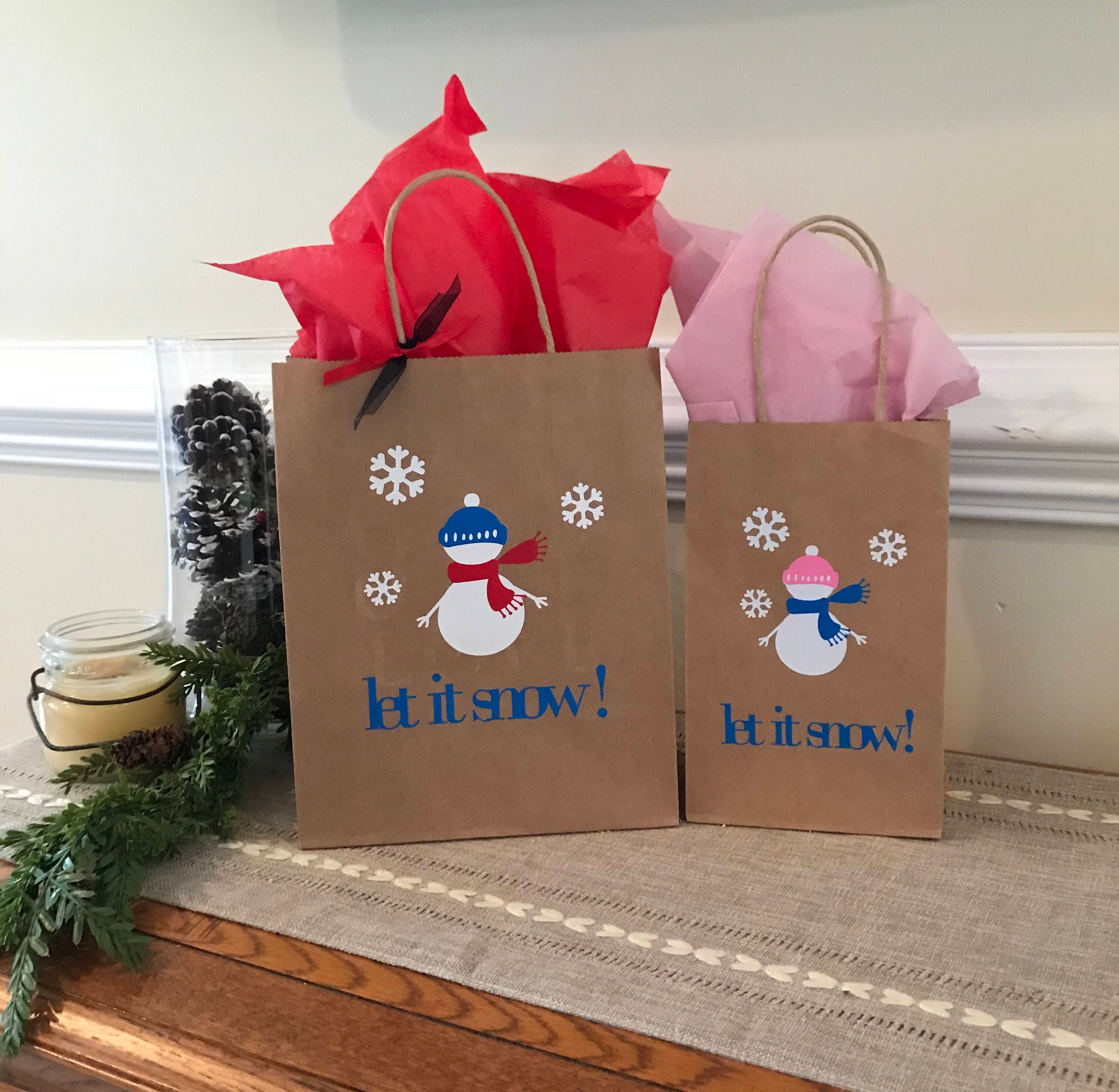 Snowman Perfect Party FREE SHIPPING Let It Snow Winter | Etsy