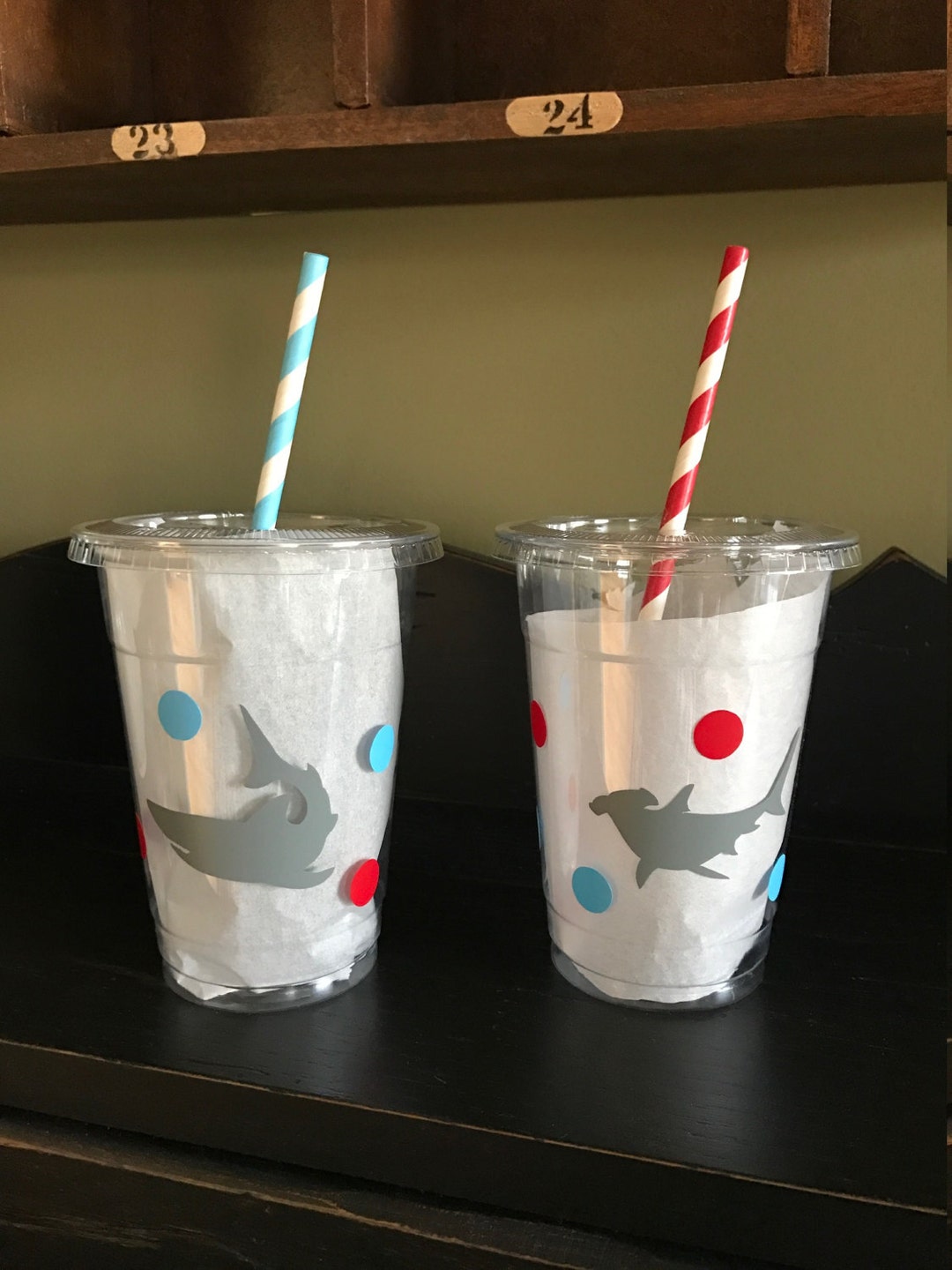 Shark Party Cups, Compostable, Eco-friendly, 16oz - Etsy