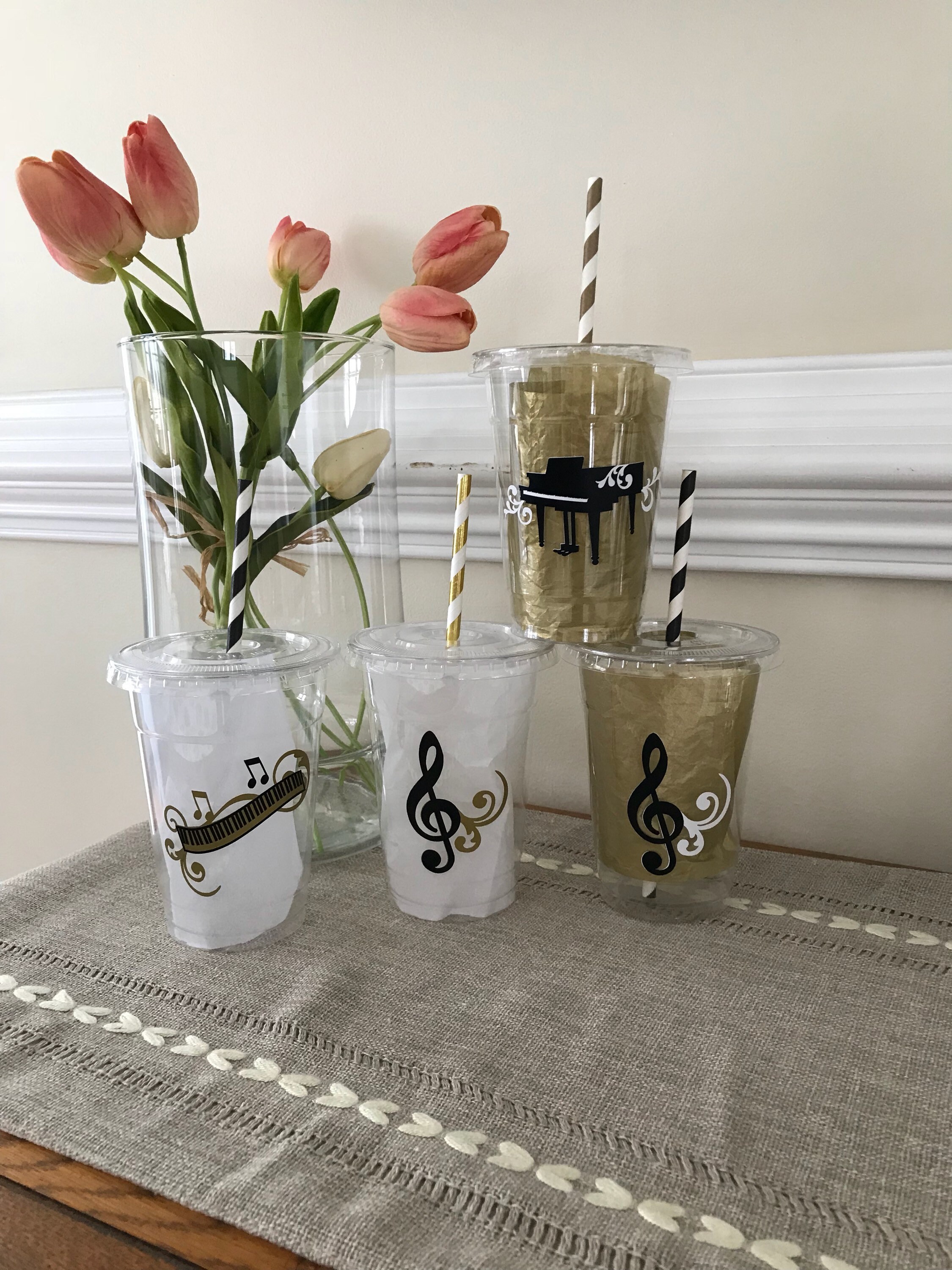 Music Party Cup Instrument Party Cup Band Party Cup Music - Etsy