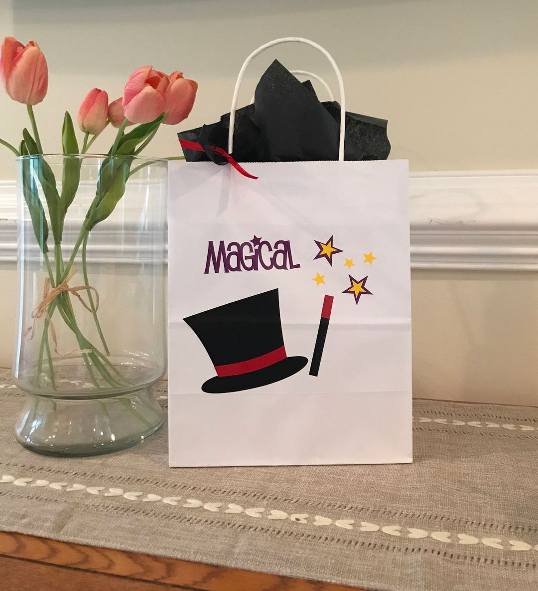 Magic Party Bag, Magician Birthday Party Bag, Magic Show Birthday Bag ...