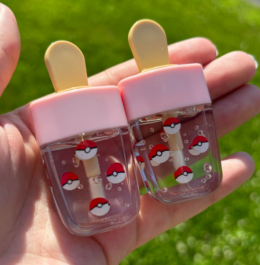 Pokémon Popsicle Gloss, 8ml Ice Cream Lip Gloss, Orange Flavored Lip ...