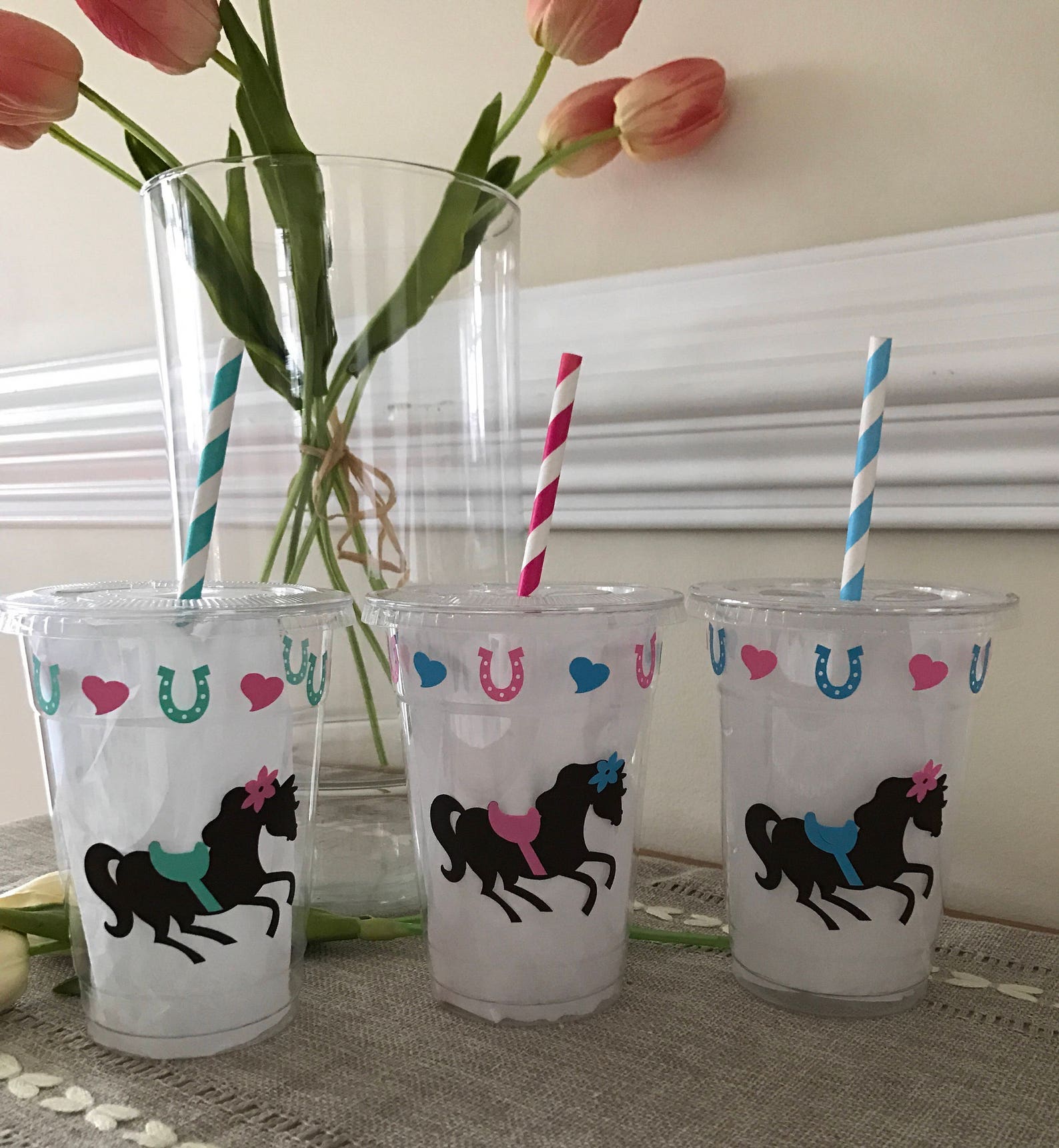Pony Party Set Horse Party Pony Birthday Party Supplies - Etsy