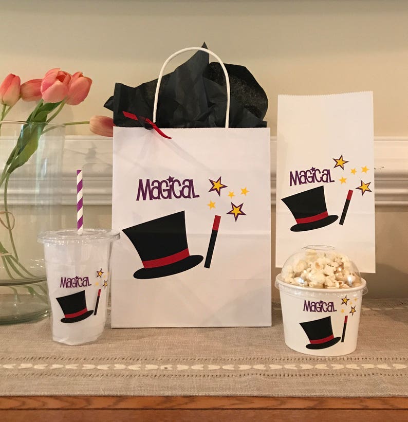 Magic Party Bag Magician Birthday Party Bag Magic Show | Etsy