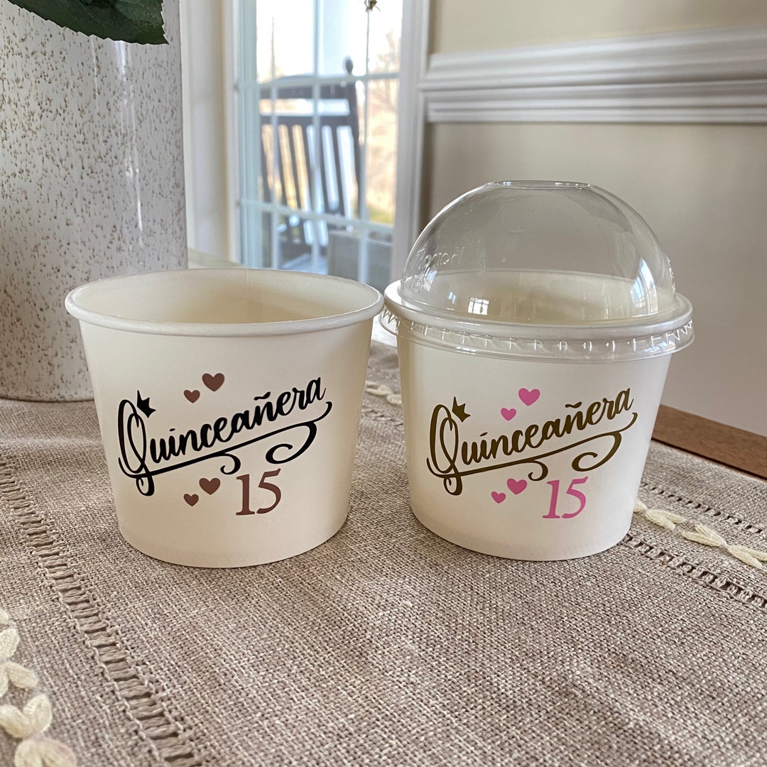 Quinceanera Snack Cups, 15th Birthday Party Favors - Etsy