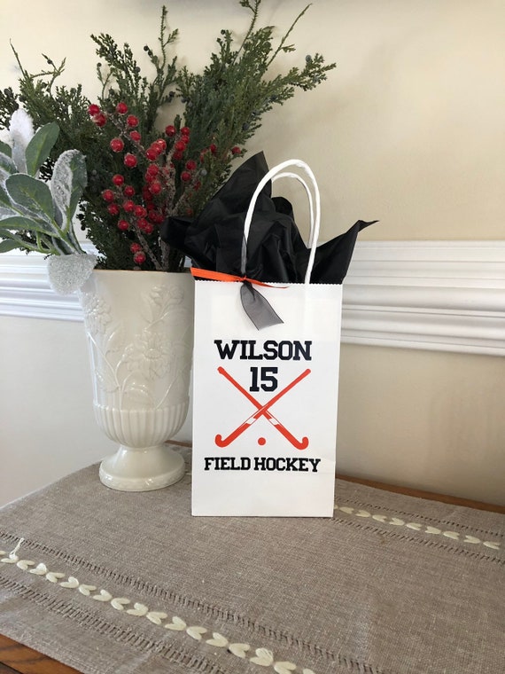 Field Hockey Party Bag Field Hockey Favor Bag Hockey | Etsy