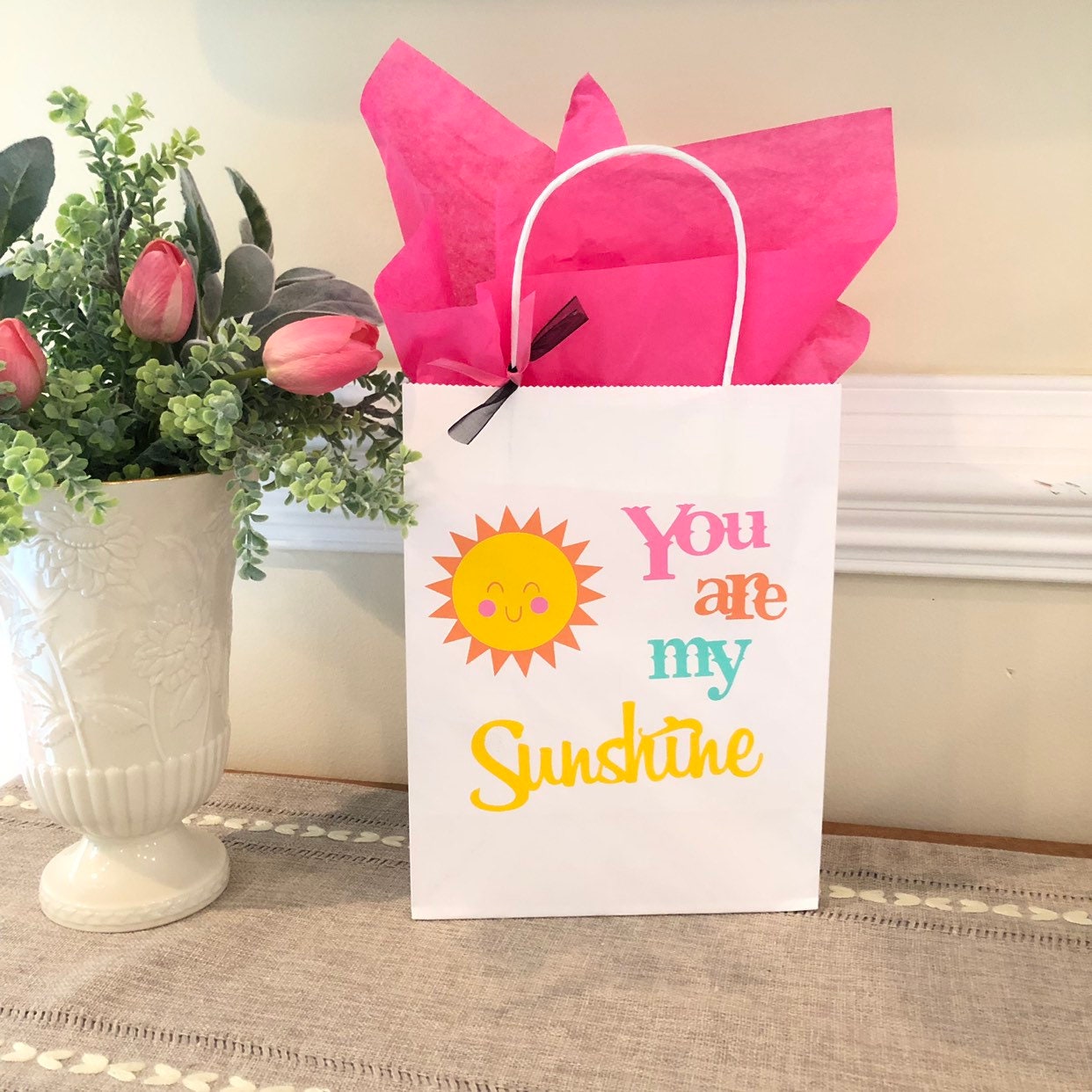 Hello Sunshine Party Bag Sunshine Birthday Party Bags - Etsy