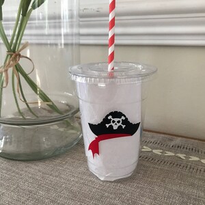 Pirate Party Cup, Pirate Birthday Party Cups, Pirate Party Popcorn Cups ...