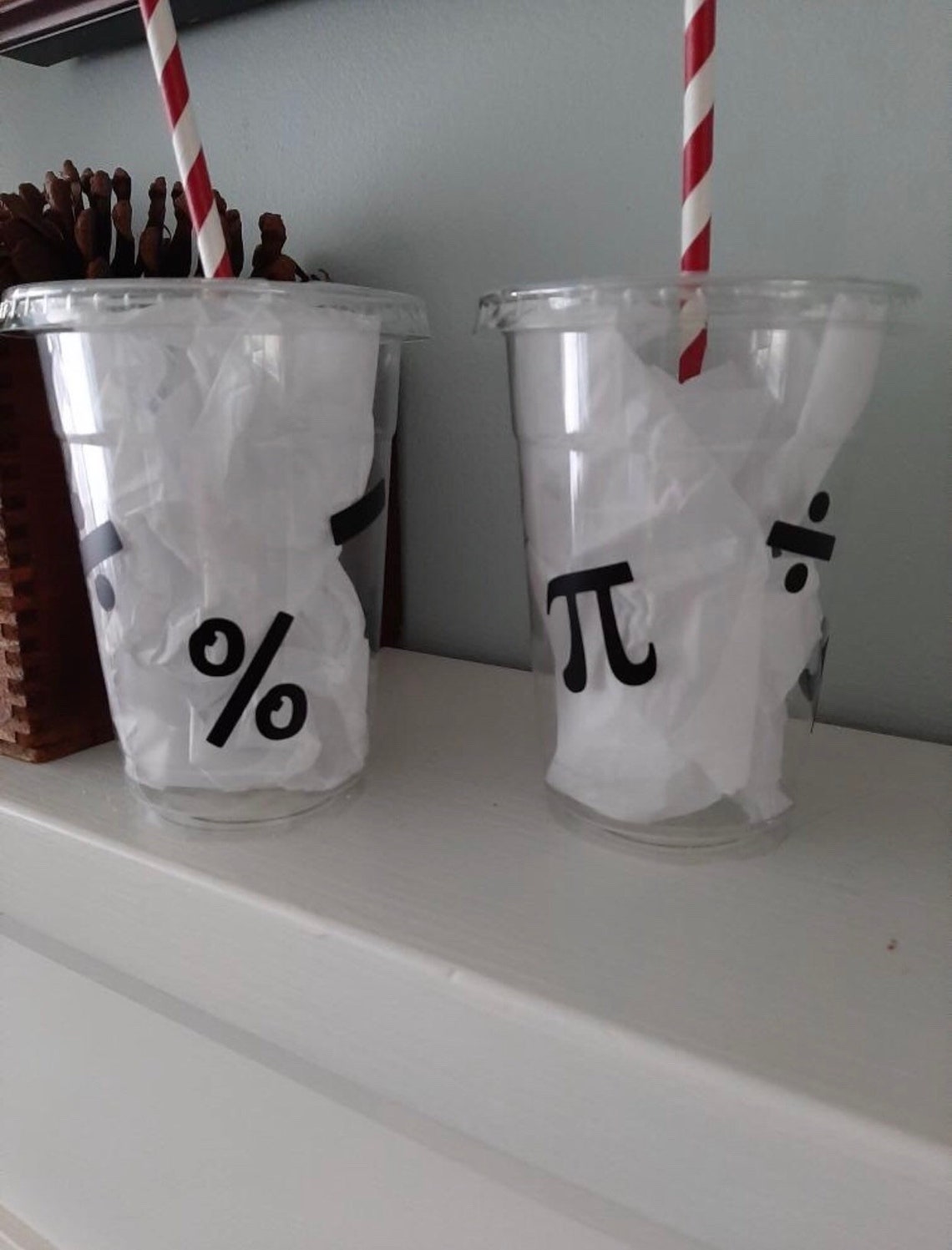 Math Symbol Party Cup Mathematical Nerd Party Cup Teacher - Etsy
