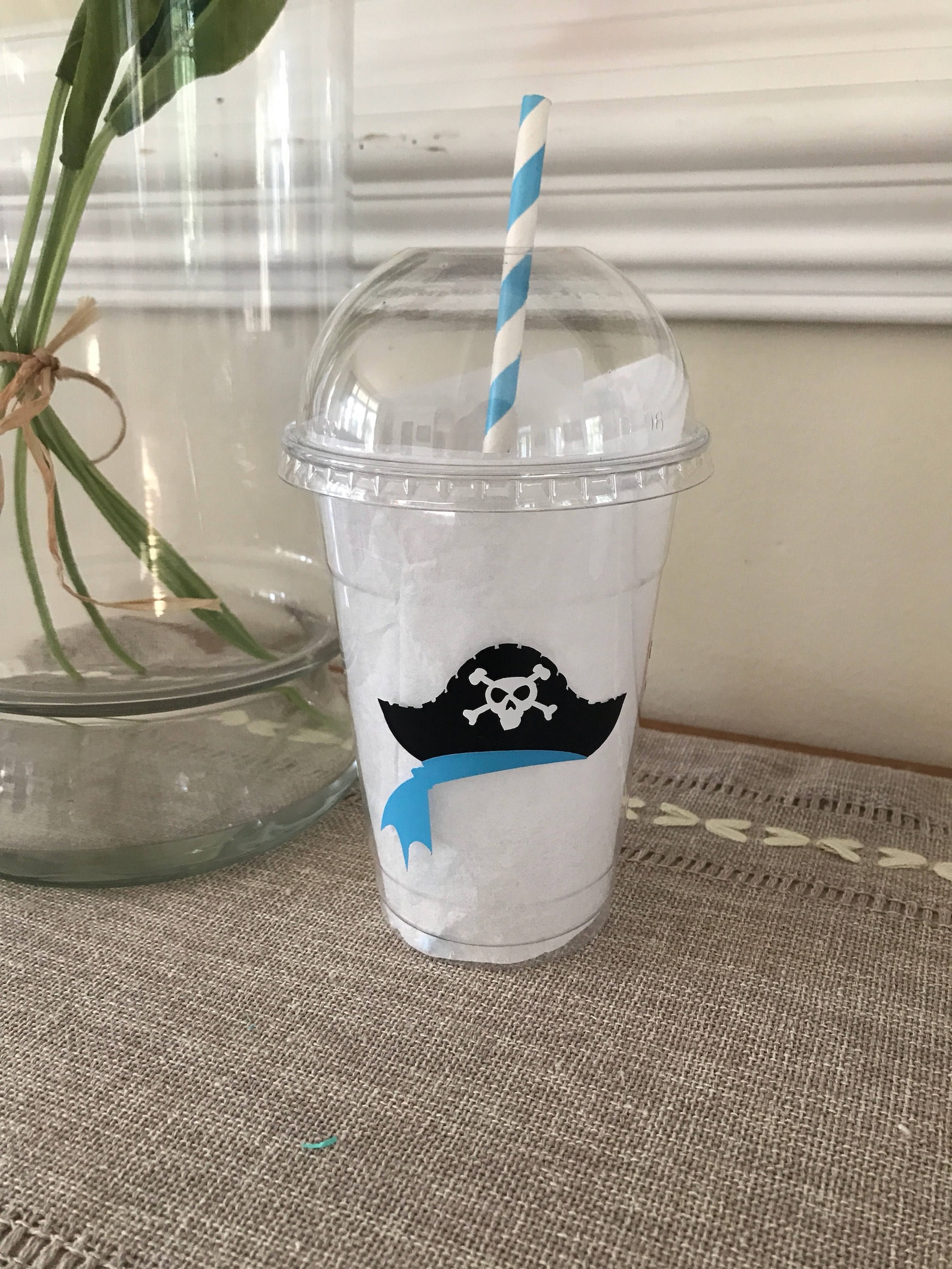 Pirate Party Cup, Pirate Birthday Party Cups, Pirate Party Popcorn Cups ...