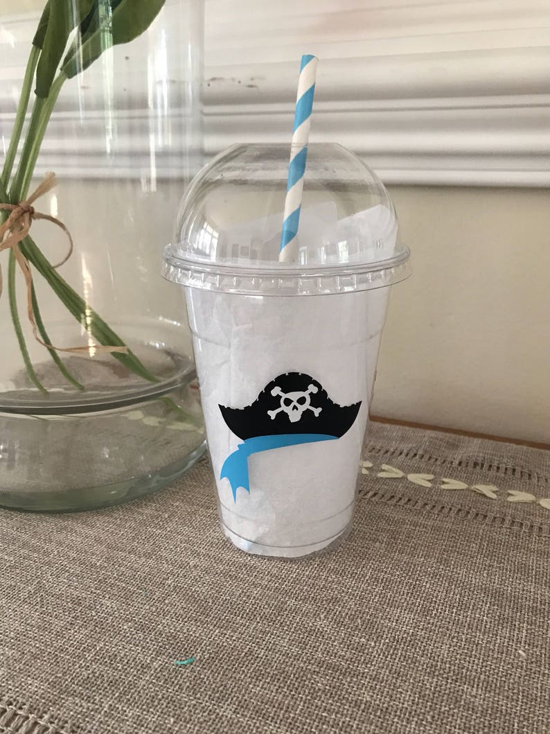 Pirate Party Cup Pirate Birthday Party Cups Pirate Party - Etsy