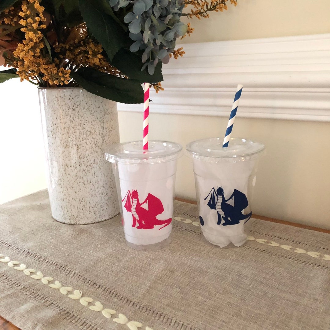 Dragon Party Cup, Dragon Birthday Party Cups, Dragon Party Supplies ...