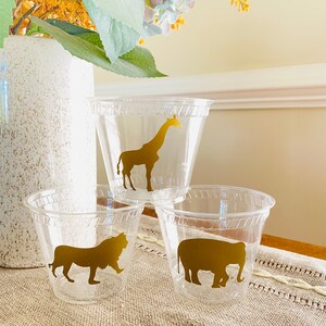Safari 9 Oz. Plastic Cup, Cocktail, Cocktail Cups, Party Cups, Safari ...