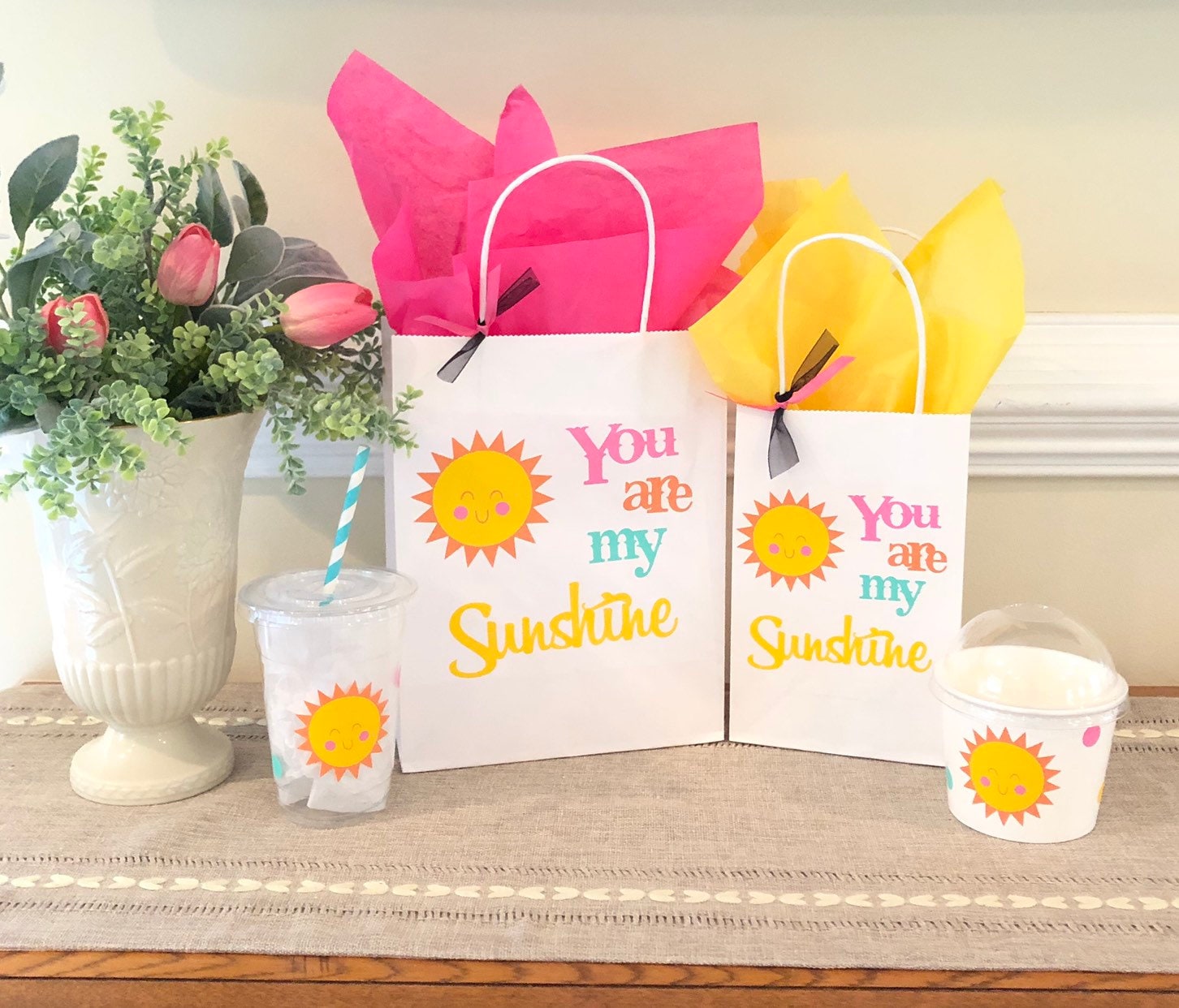 Sunshine Party Set Sunshine Birthday Party Decorations - Etsy