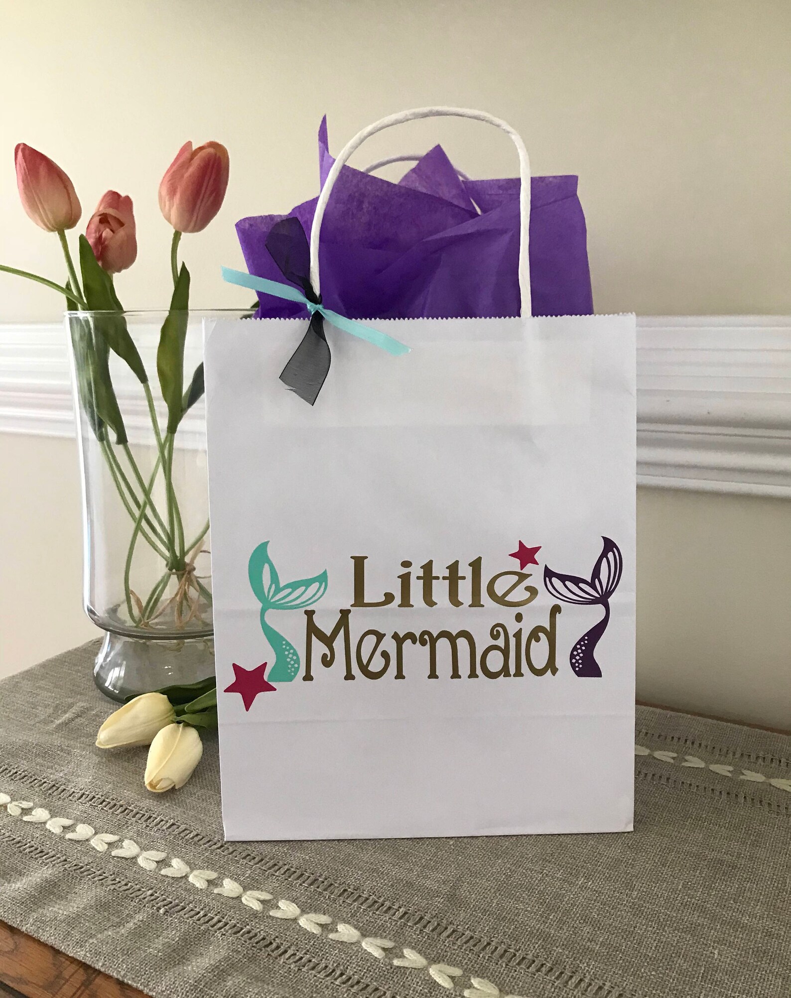 Mermaid Party Set Little Mermaid Birthday Under the Sea - Etsy