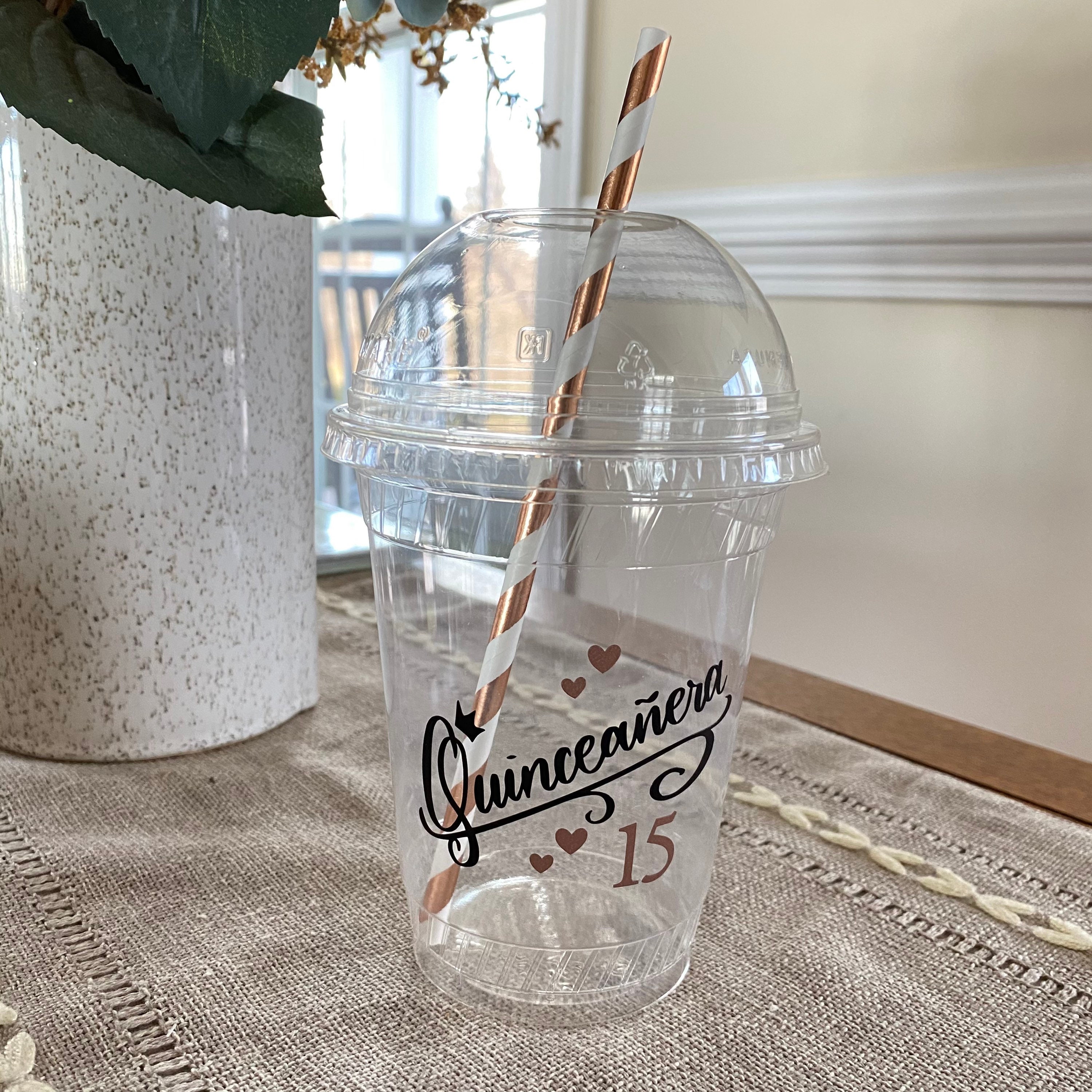 Quinceanera Party Cup 15th Birthday Cup Quinceanera 15 Party - Etsy
