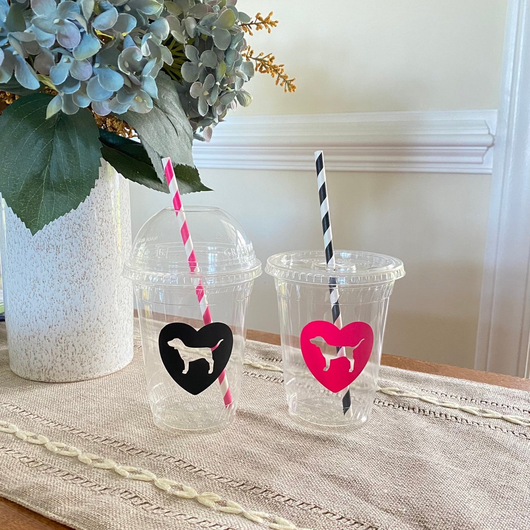 VS Pink Party Cup, Pink Birthday Cup, Pink and Black Party Supplies ...
