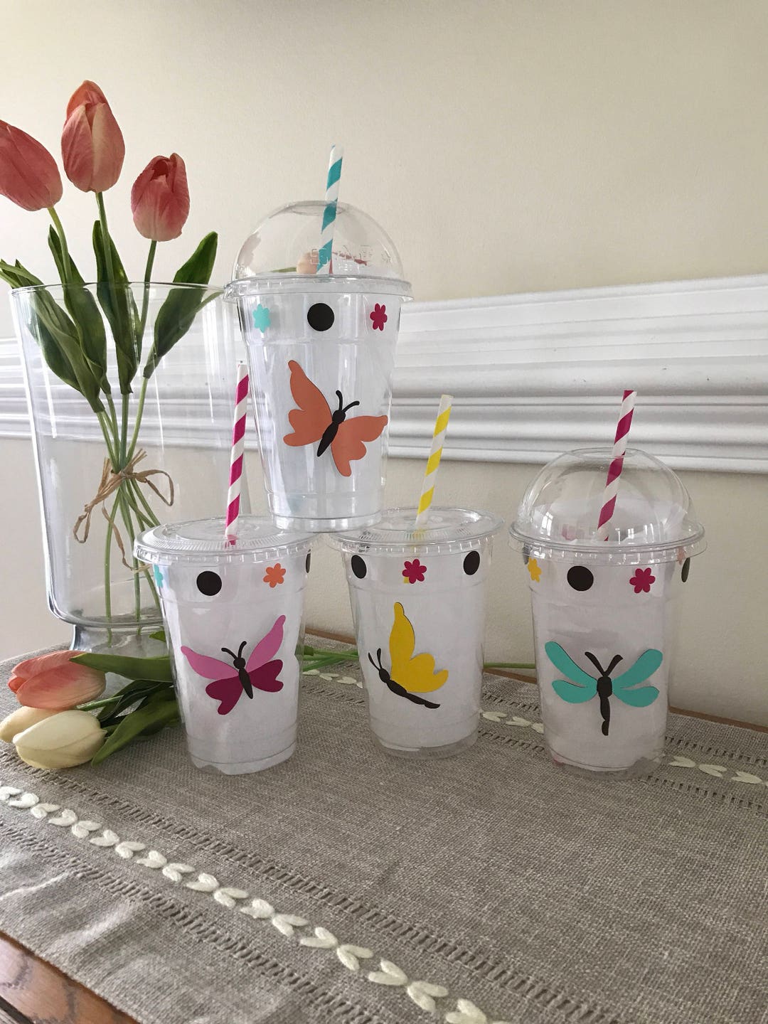 Butterfly Party Cup, Butterfly Birthday Cups, Butterfly Favors ...