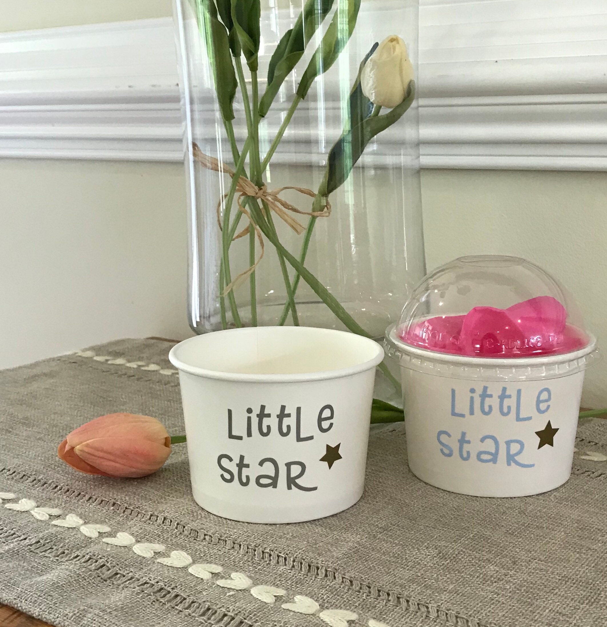 Twinkle Twinkle Little Star Snack Cups Gender Reveal Snack | Etsy