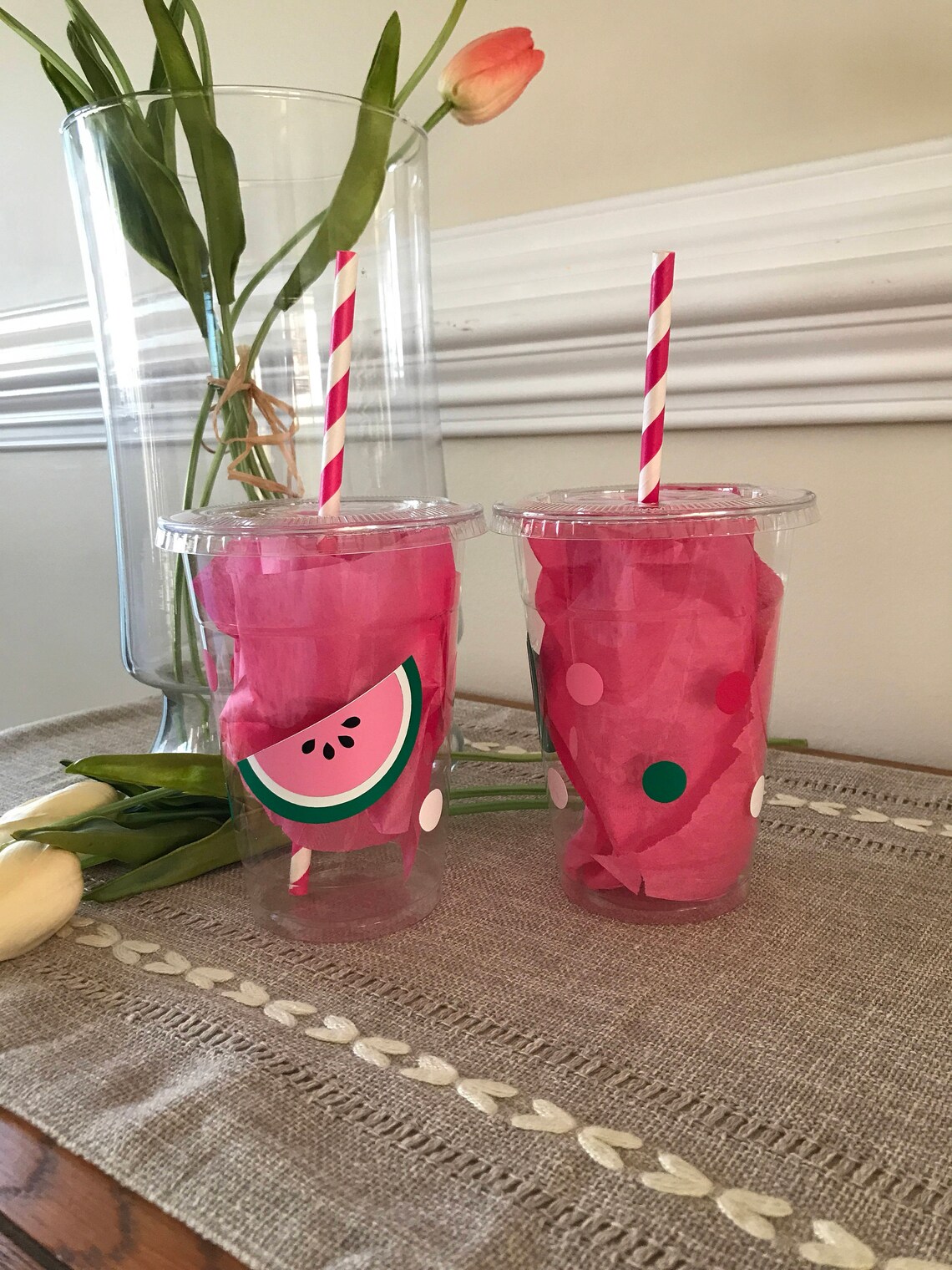 Watermelon Party Cup, Watermelon Birthday Party, Fruit Party Cups ...