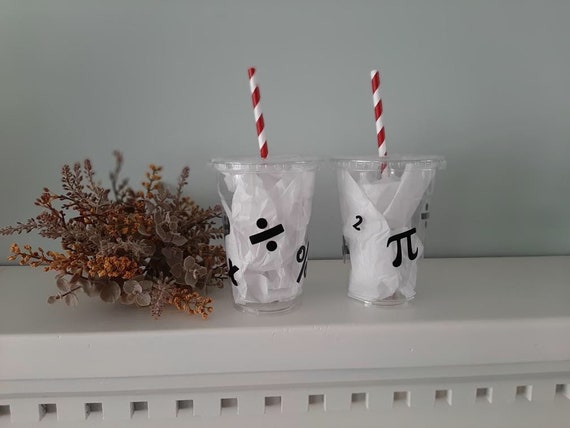 Math Symbol Party Cup Mathematical Nerd Party Cup Teacher - Etsy