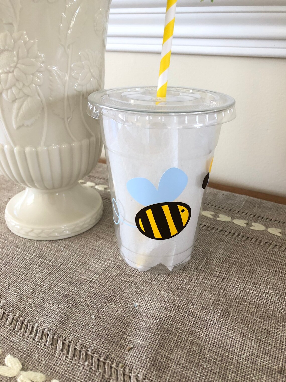 Bee Party Cup Bumble Bee Party Cup Bee Gender Reveal Honey | Etsy