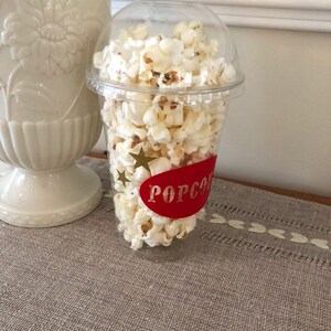 Movie Party Cups, Movie Night Birthday, Drive in Birthday Theme, 16 Oz ...