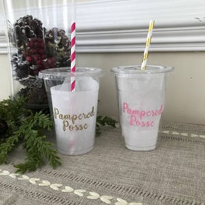 Spa Party Cup, Spa Birthday Party Cup, Sleepover Party, Pamper Party ...