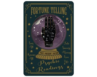 Fortune Teller Sign - Etsy