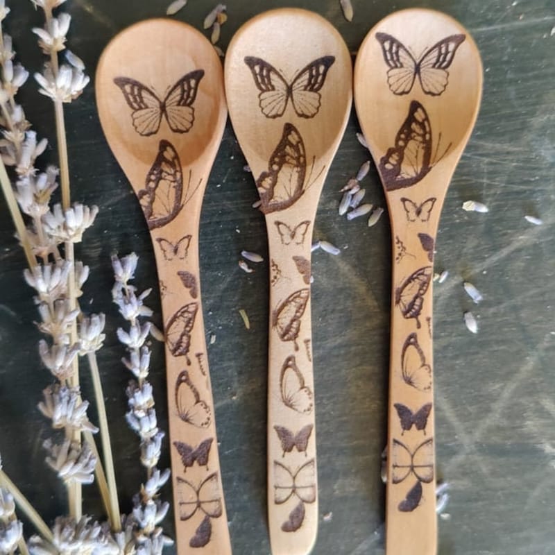 Butterfly Spoon - Etsy