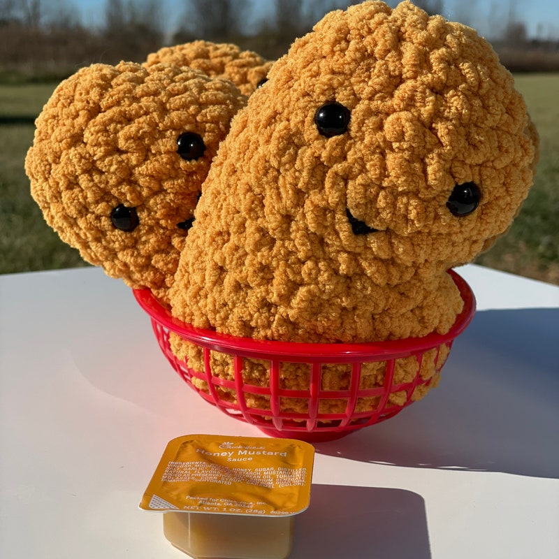 Chicken Nugget Plush - Etsy
