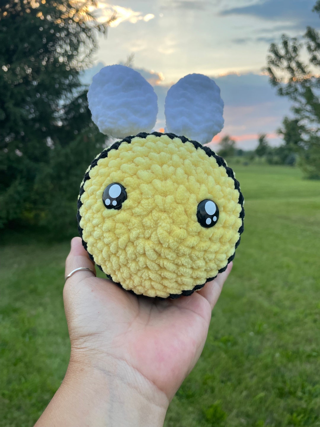 Bee Plushie Bumblebee Bees Bee Plushie Honey Toy - Etsy