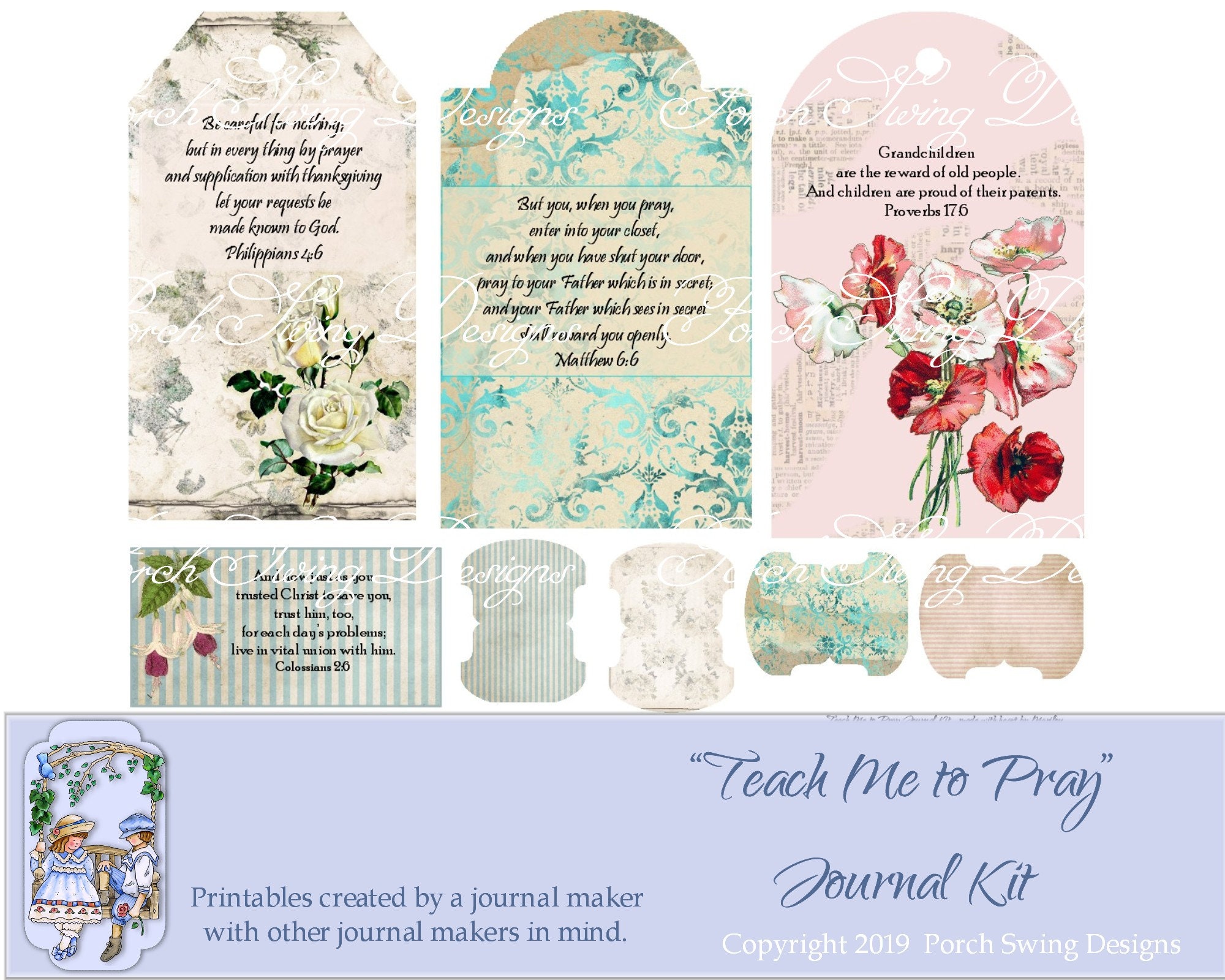 Teach Me to Pray Prayer Journal Kit Printable Prayer - Etsy