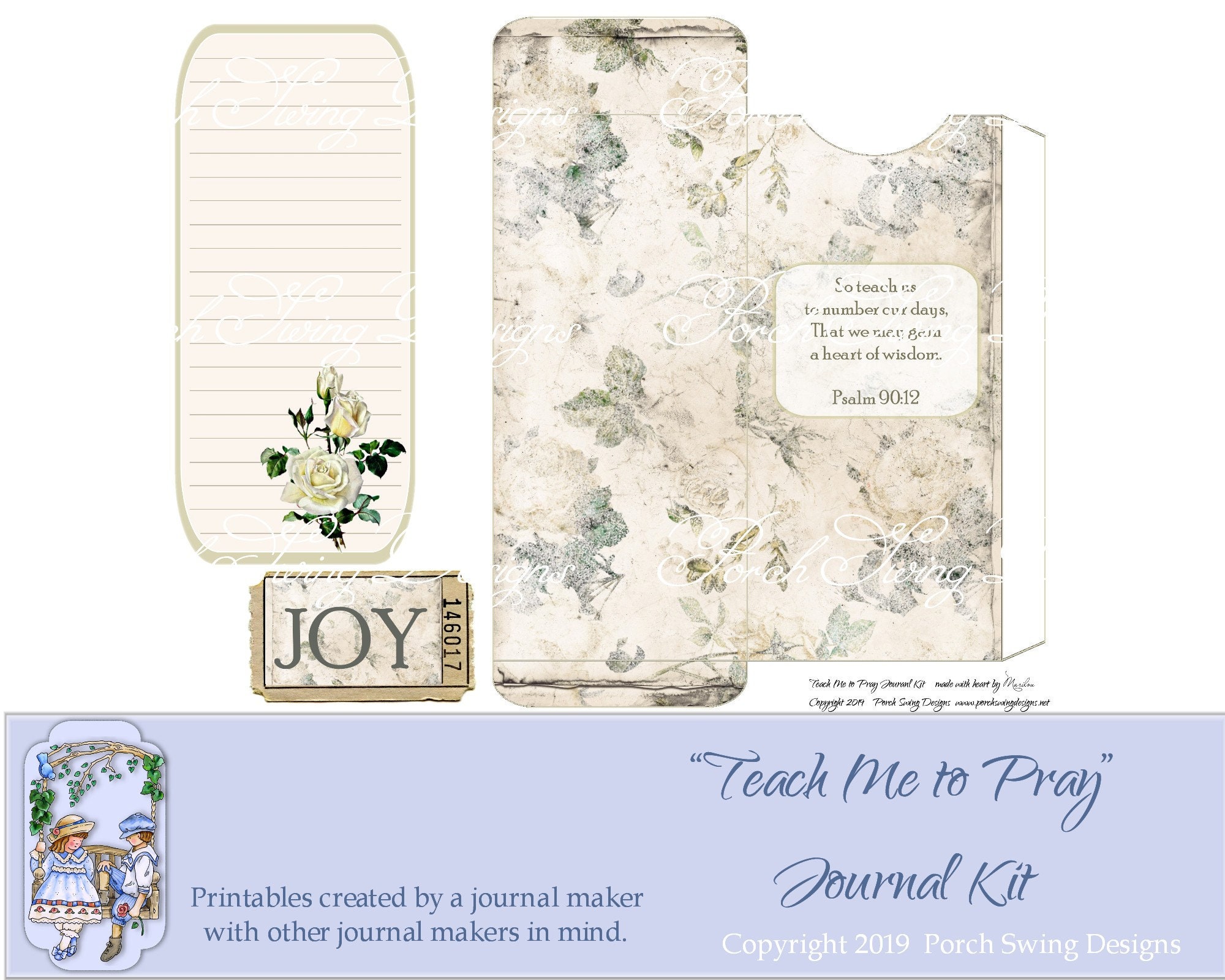 Teach Me to Pray Prayer Journal Kit Printable Prayer - Etsy
