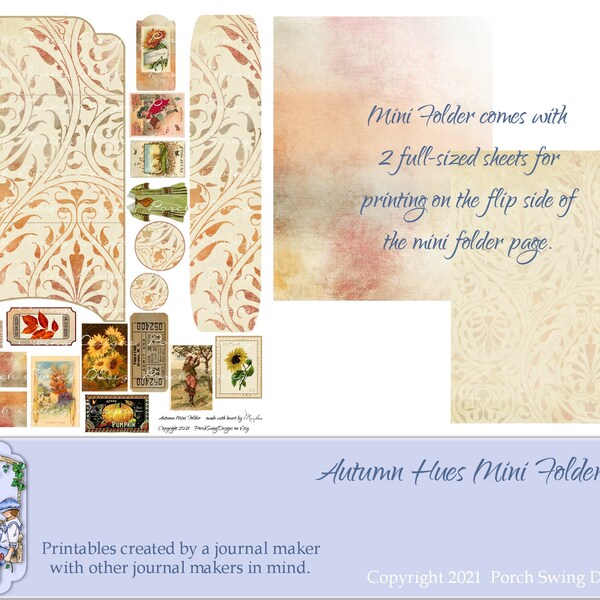 Miniature Folder - Etsy