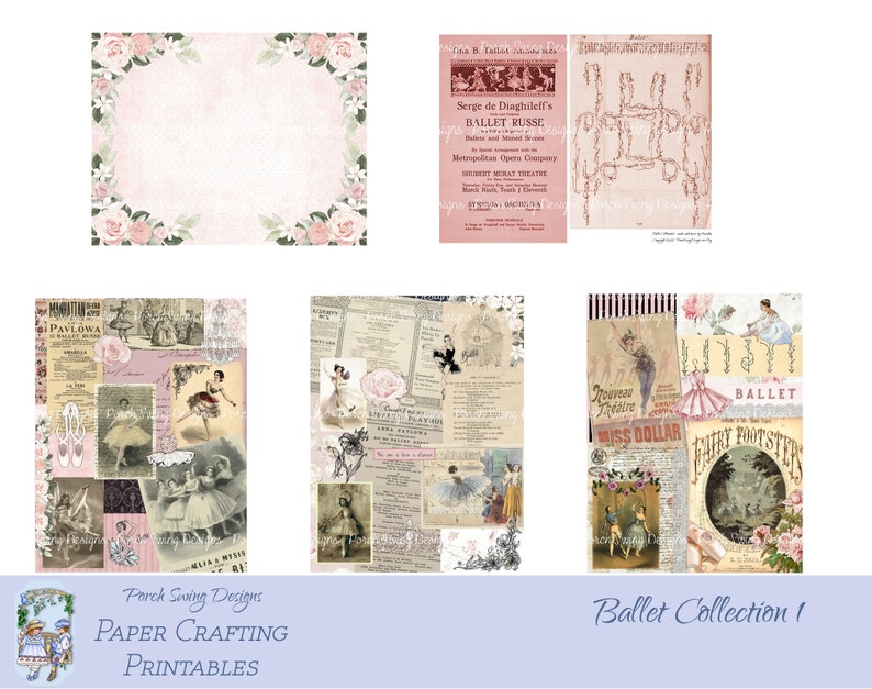 Ballet Collection 1 - Vintage Ballet, Dancing, Modern Dance, Ballet ...