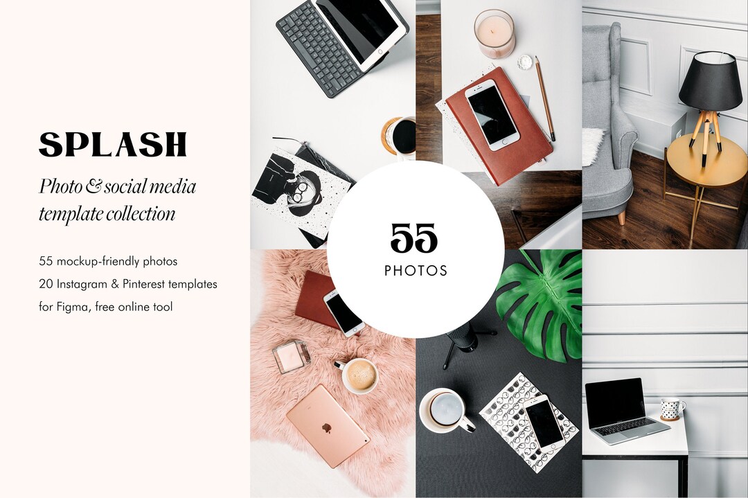 Splash: Photo & Social Media Template Collection - Etsy