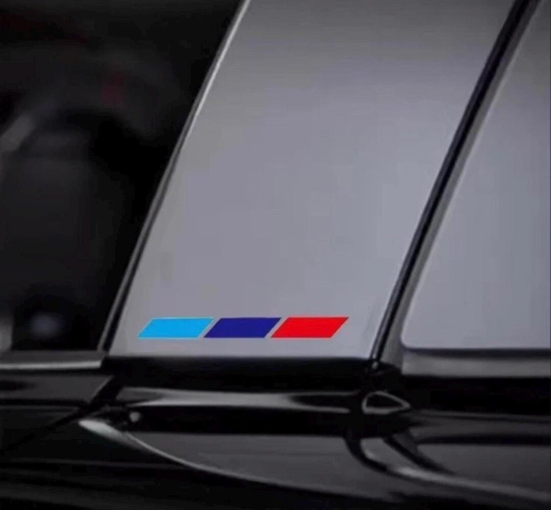 BMW M Performance Stripes Vinyl Decal Stickers X4 - Etsy