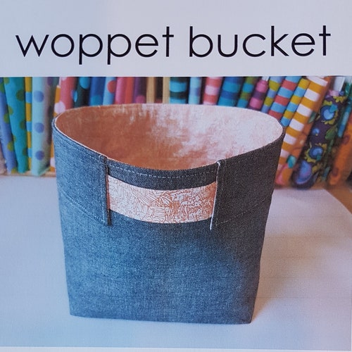 WOPPET BUCKET Pdf Pattern Diy Bag / Bucket Pattern Instant - Etsy