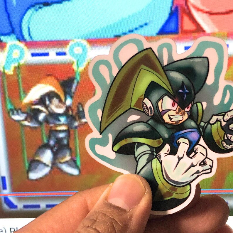 Character Bass Forte CAPCOM Inspired Gift for Gamer Megaman Fan of ...