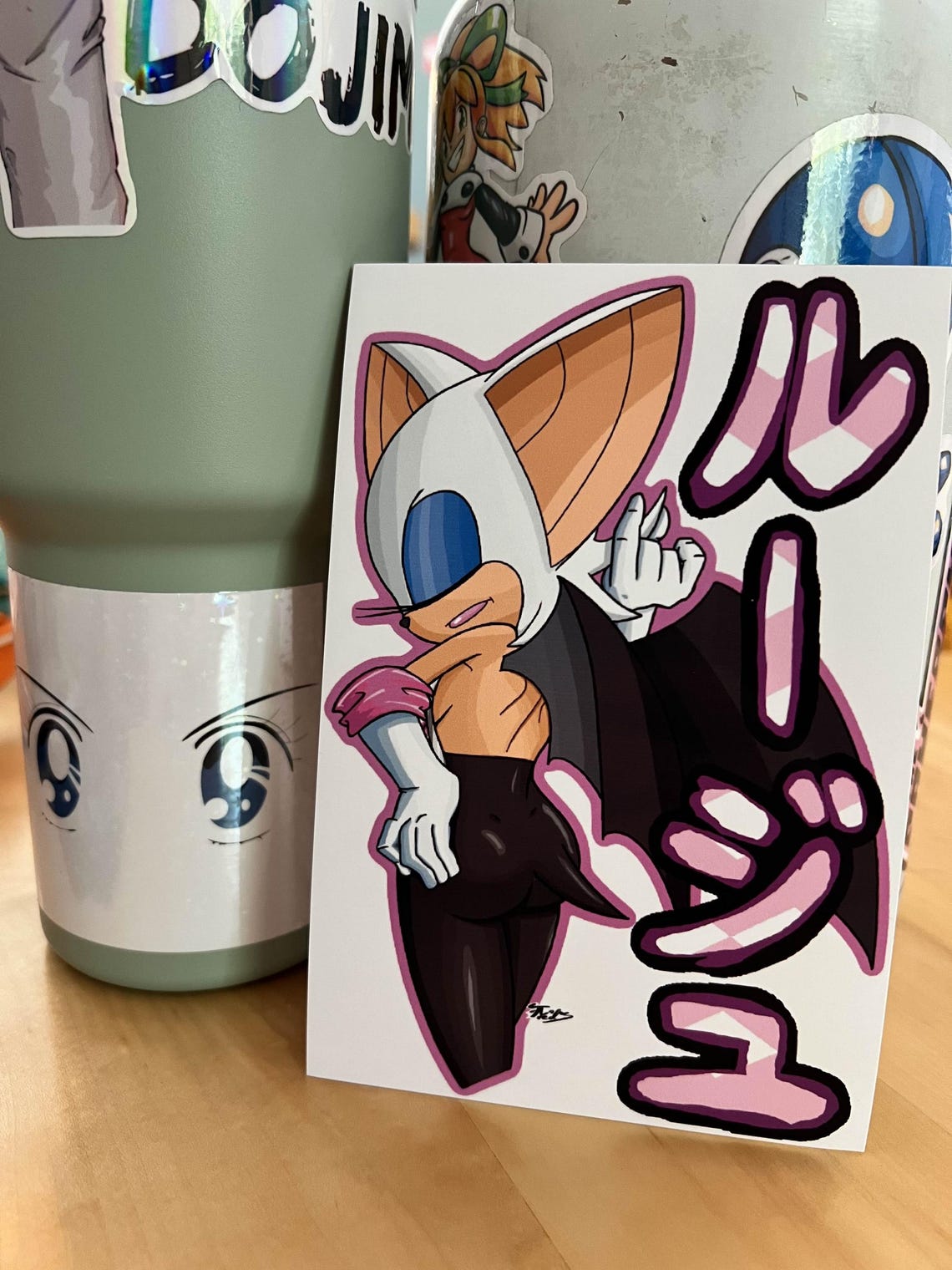 Sonic Hedgehog Photo Card Postcard Gift for Gamer Mail Collectible ...