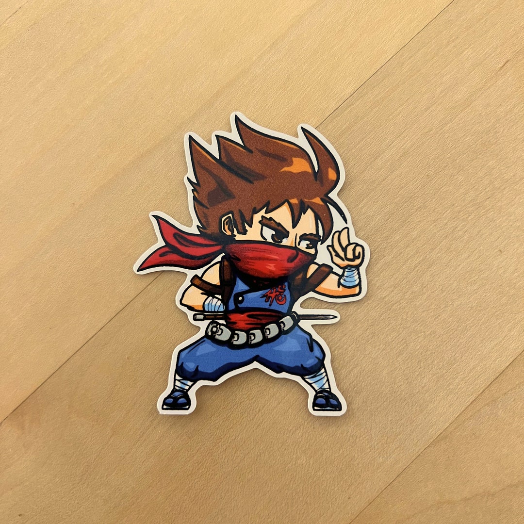 Strider Hiryu Ninja Chibi Gamer Gift Present for Gaming Best Friend ...