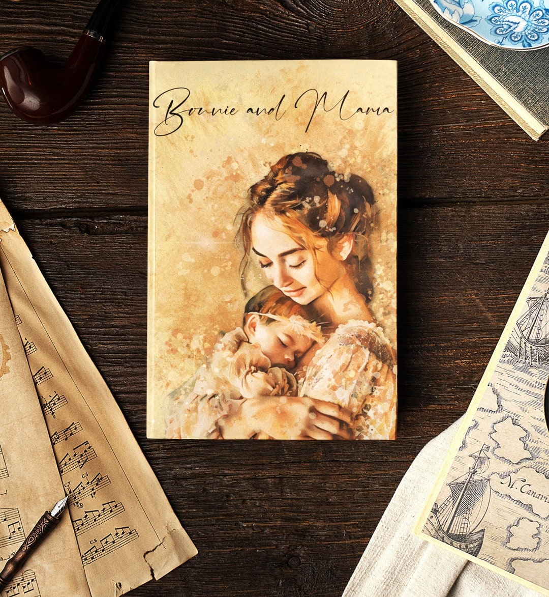 Custom Mother Journal, Portrait Painting From Photo, Custom Drawing ...