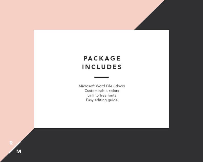 Creative Resume Template | Horizontal Landscape | Modern & Professional ...