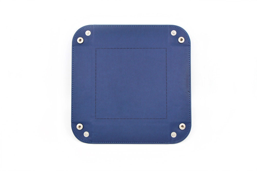 Folding Squared Dice Tray - Blue - Rpg Accessories - Etsy