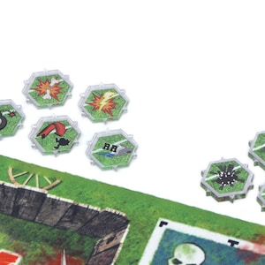 Blood Bowl Actions Tokens Set (8) - Etsy