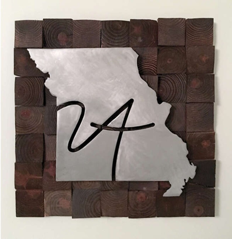 Personalized State Wall Art | Etsy