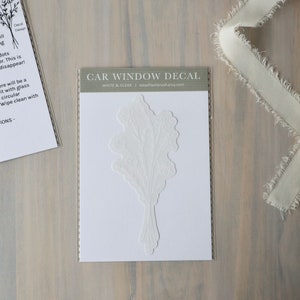 Wildflower CAR DECAL | Flower Window Sticker, Wildflower Car Vynal ...